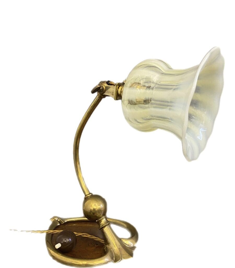 WAS Benson table lamp with heart base | Ashby Interior