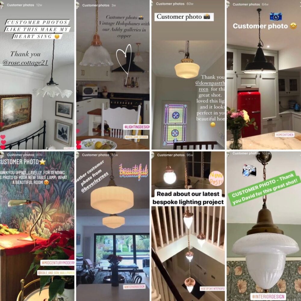 CUSTOMER PHOTOS - A GREAT SOURCE OF LIGHTING INSPIRATION!