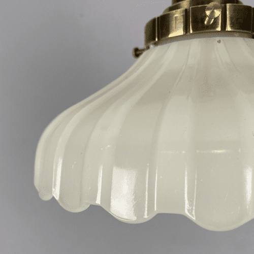 Small Moonstone Coolie Pendant Light | Ashby Lighting