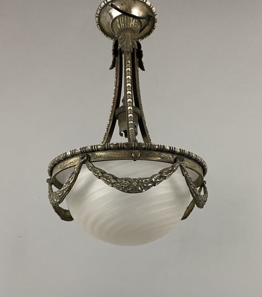 GEC Empire Style Pendant Light (23043) SOLD | Ashby Lighting