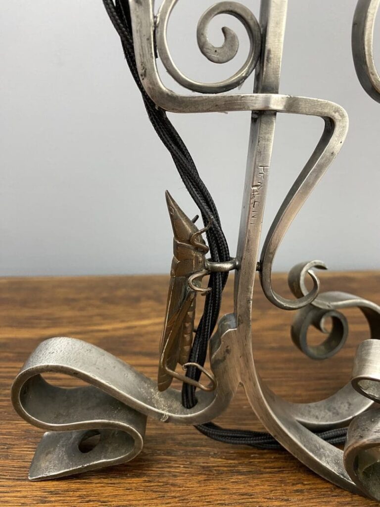 Arts and Crafts Grasshopper Lamp | Ashby Lighting - Antique Light