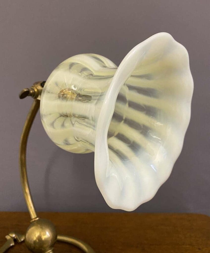 WAS Benson table lamp with heart base | Ashby Interior