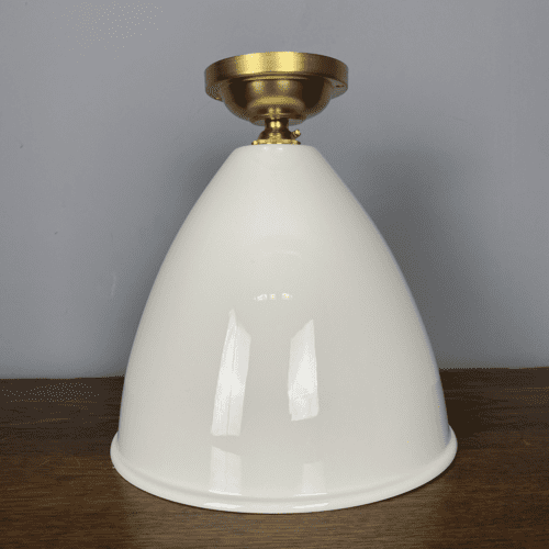 White Porcelain Ceiling Light by Bestlite (20309-1) | Ashby Lighting