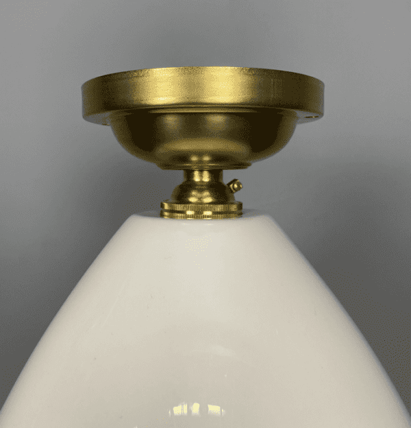 White Porcelain Ceiling Light by Bestlite (20309-1) | Ashby Lighting