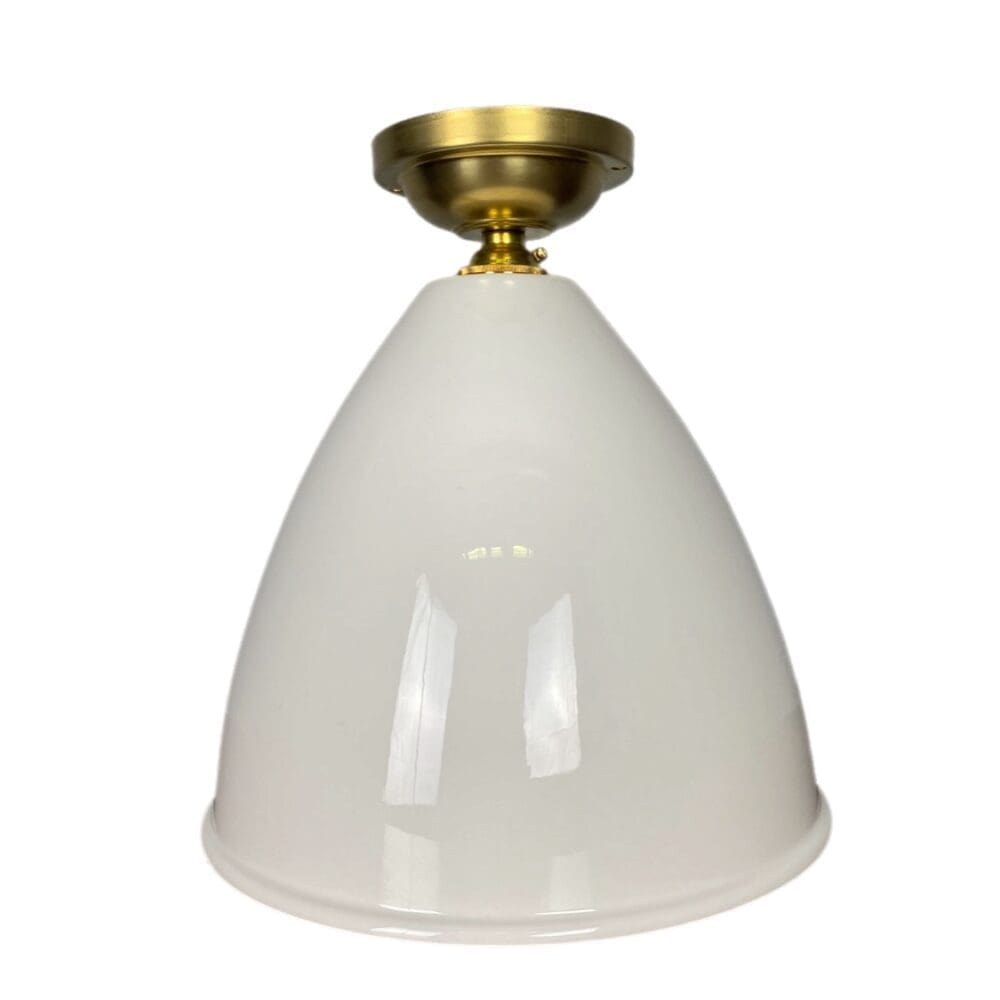 White Porcelain Ceiling Light by Bestlite (20309-1) | Ashby Lighting