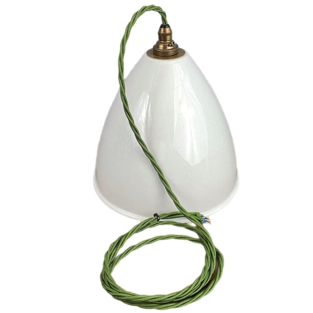 White Porcelain Ceiling Light by Bestlite (20309-1) | Ashby Lighting