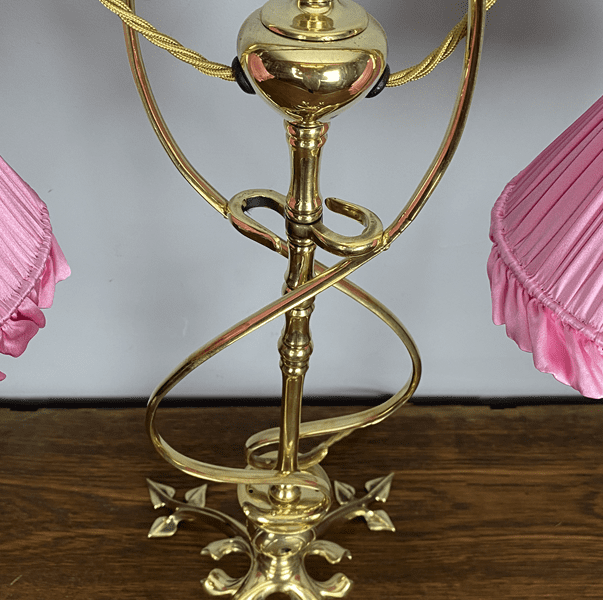 Tall Twin Arm WAS Benson Table Lamp (24003) | Ashby Lighting