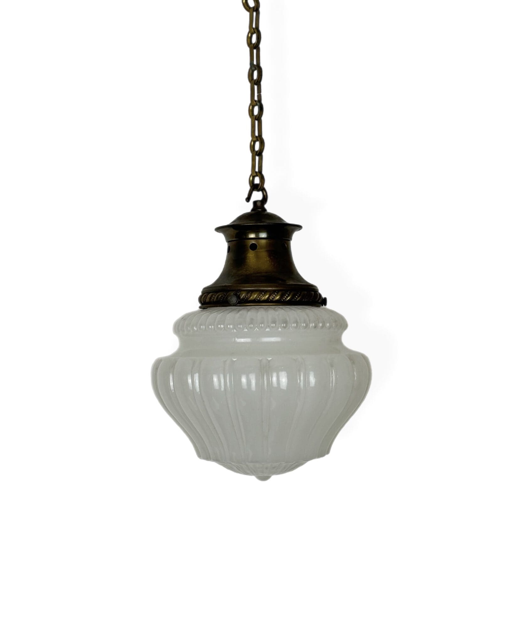 Edwardian Moonstone Pendant Light | Ashby Lighting